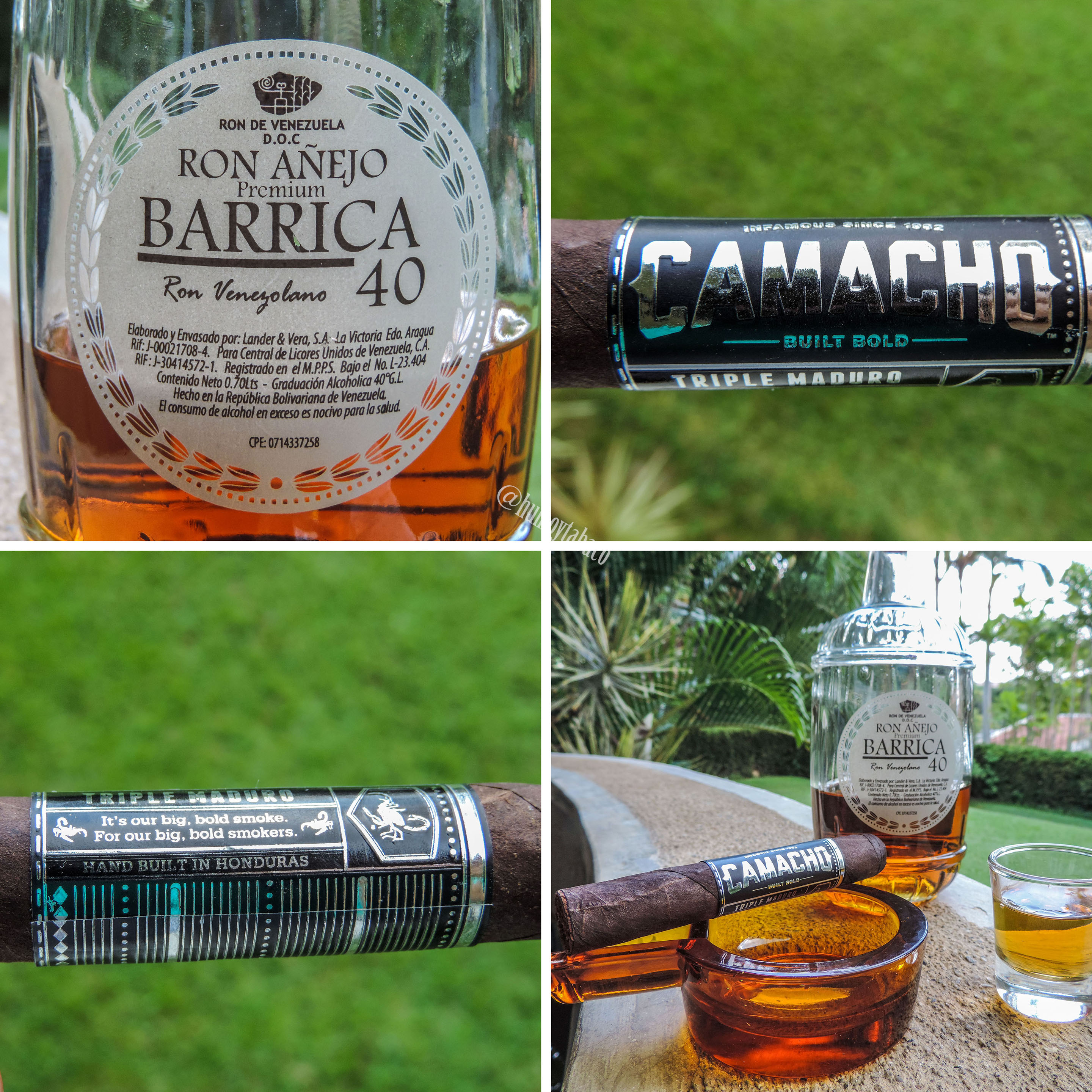 Camacho – Triple Maduro (Robusto) – Humo y Tabaco