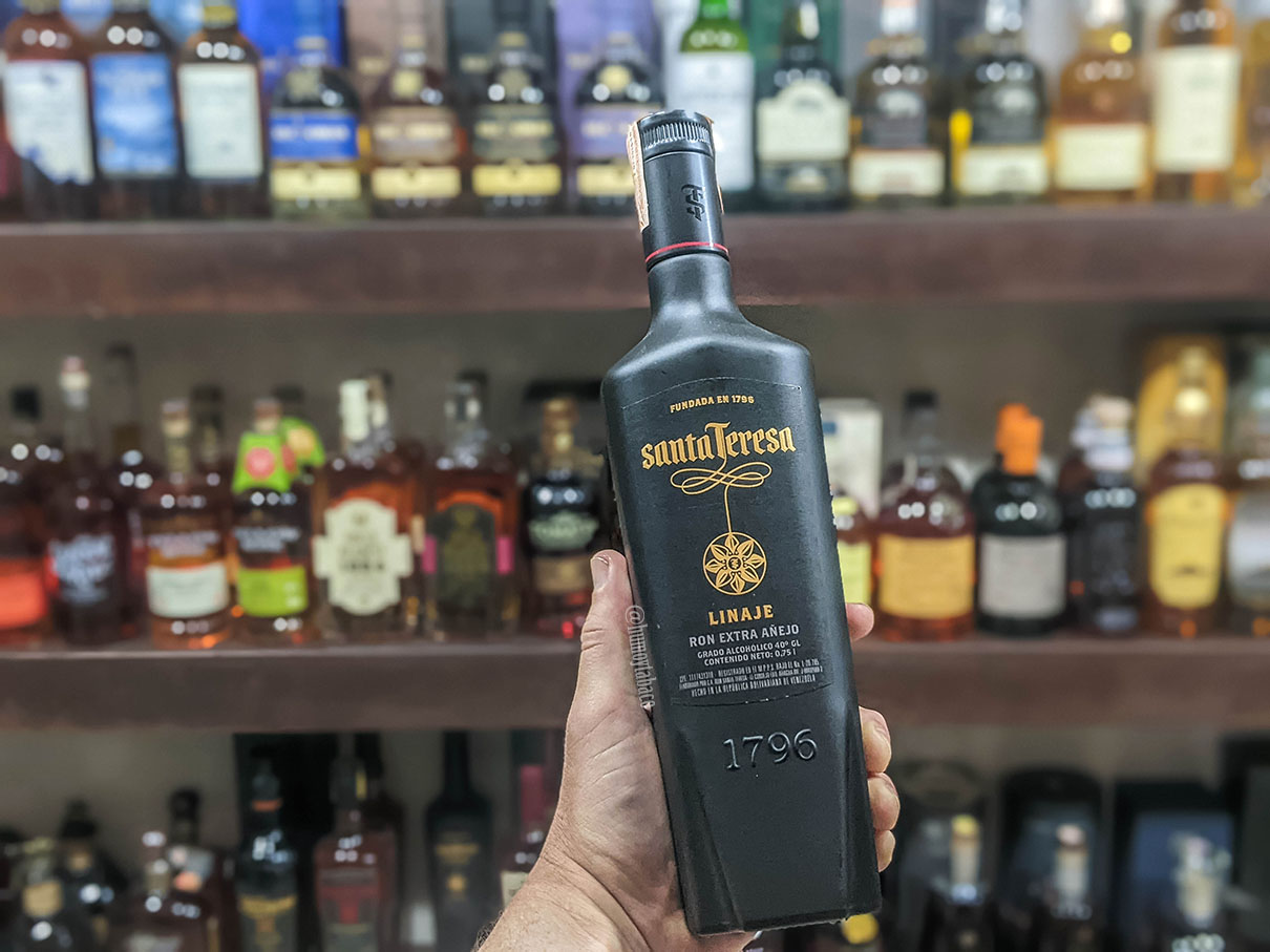 Ron: Santa Teresa – Linaje – Humo y Tabaco