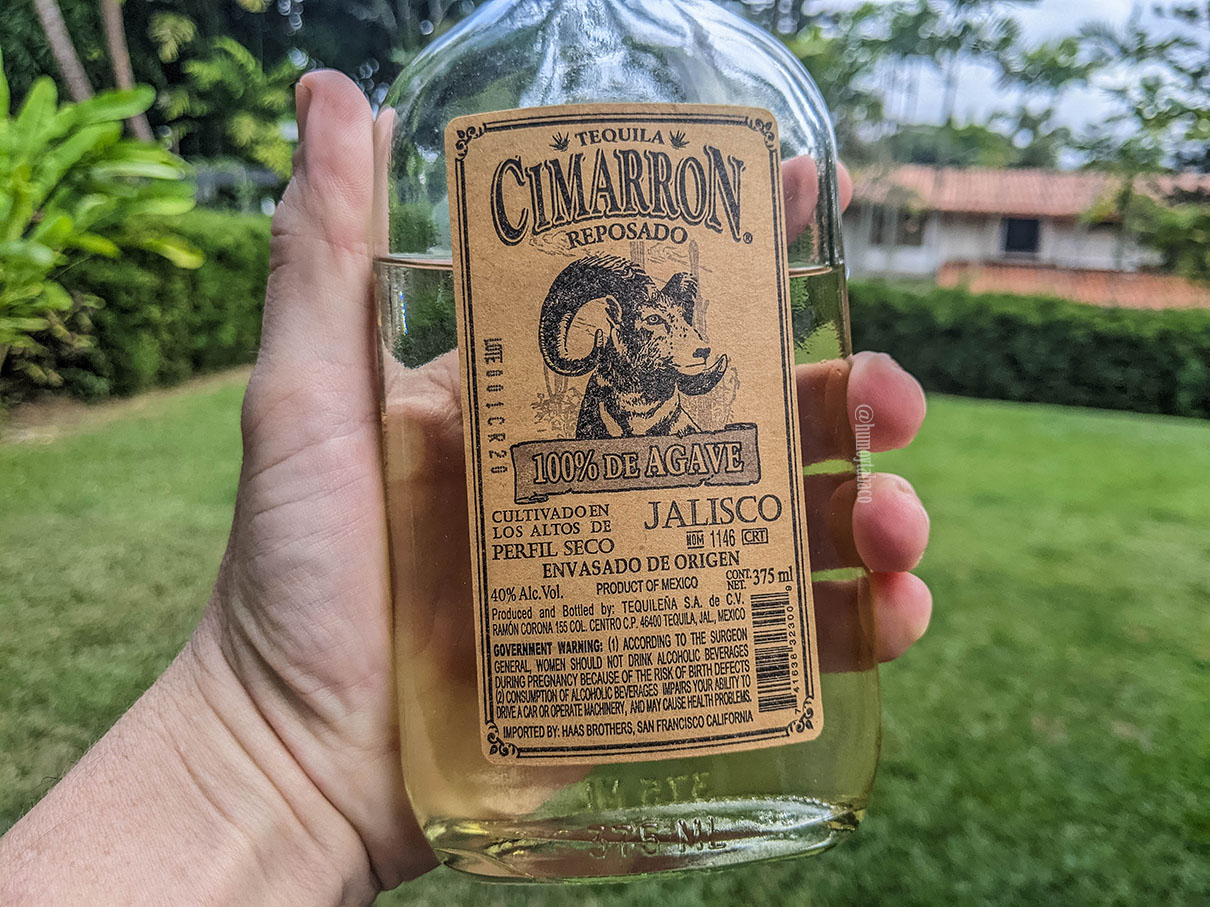 Tequila: Cimarrón Reposado – Humo y Tabaco