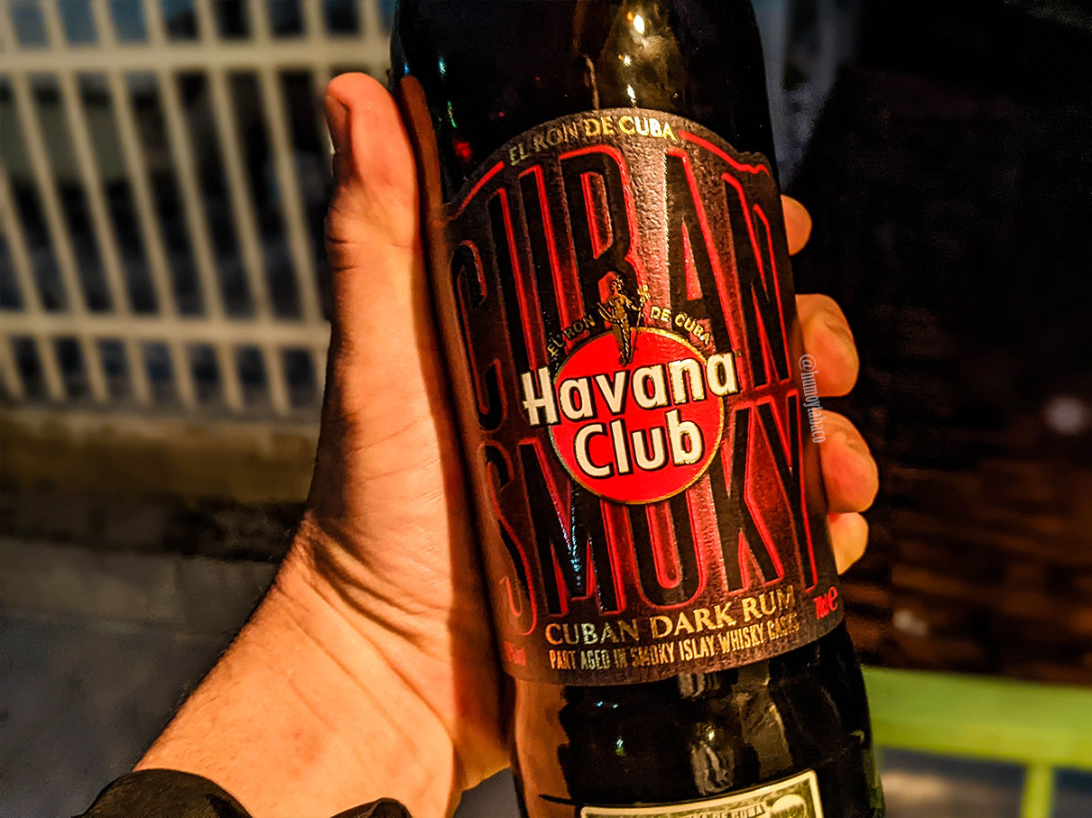 Ron: Havana Club Cuban Smoky – Humo y Tabaco