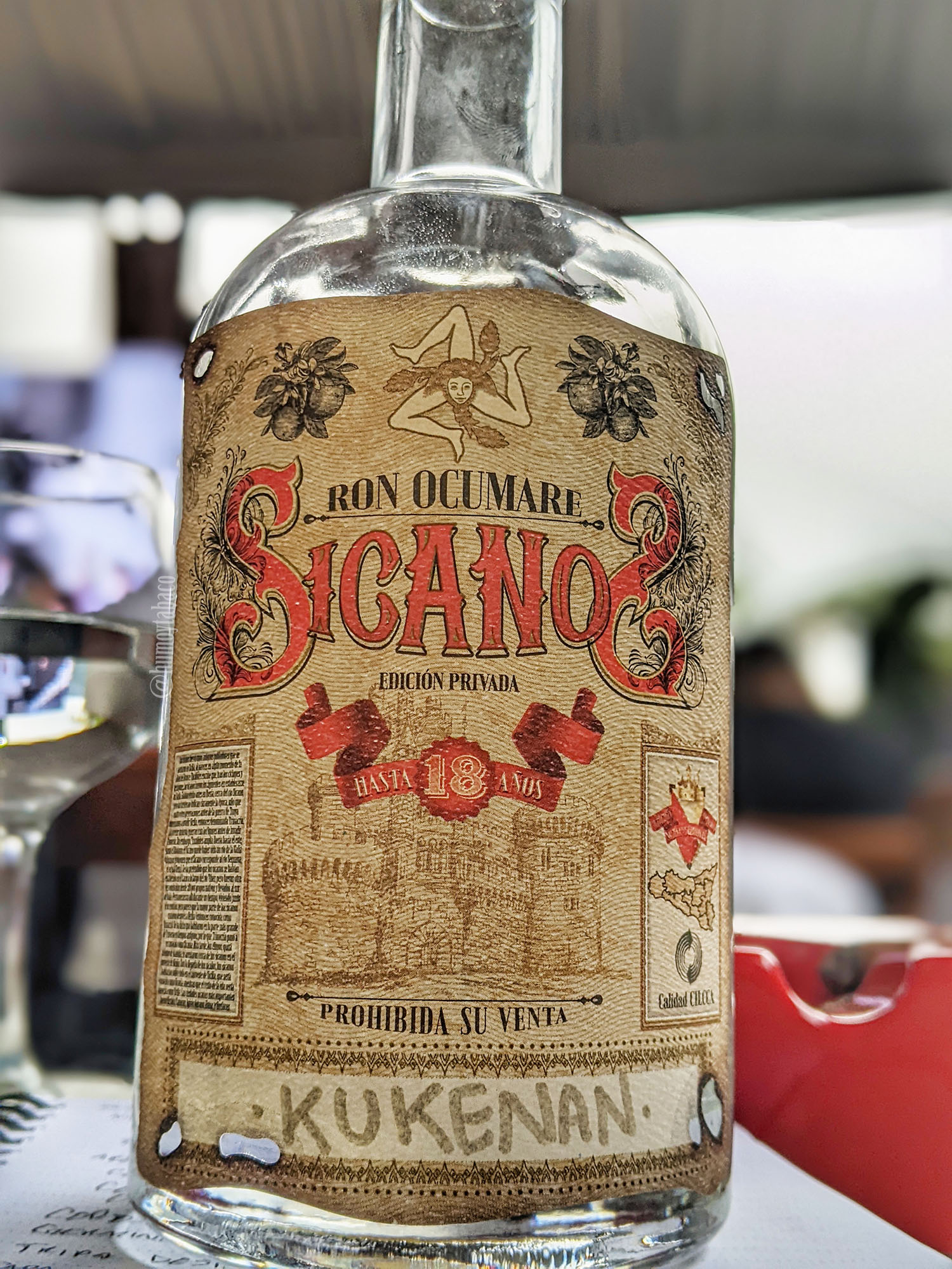 Ron: Ocumare Sicanos – Humo y Tabaco