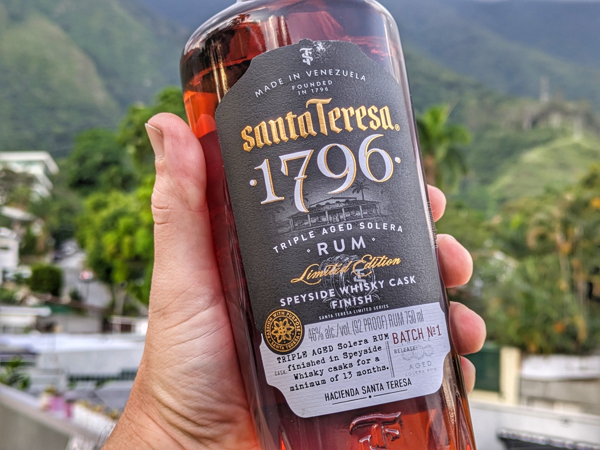 Ron: Santa Teresa 1796 Speyside – Humo y Tabaco