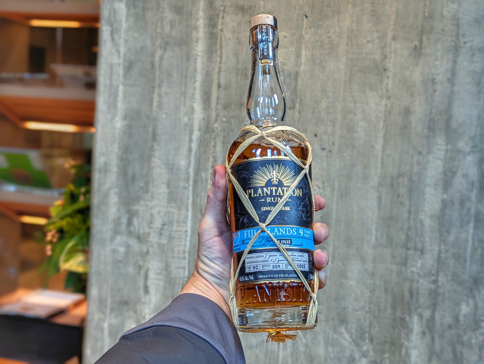 Ron: Plantation Fiji Islands 9 Year Old Single Cask – Humo y Tabaco