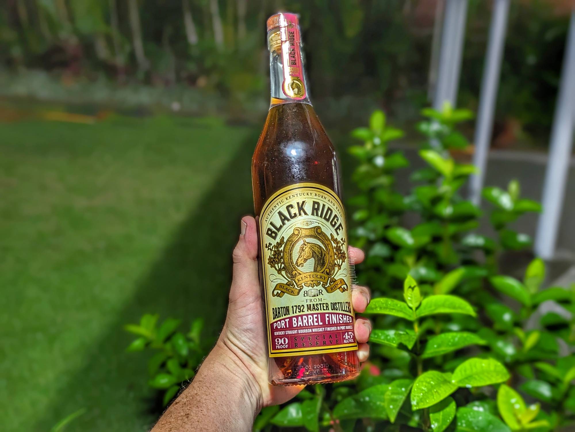Whiskey: Black Ridge Port Barrel Finished – Humo y Tabaco