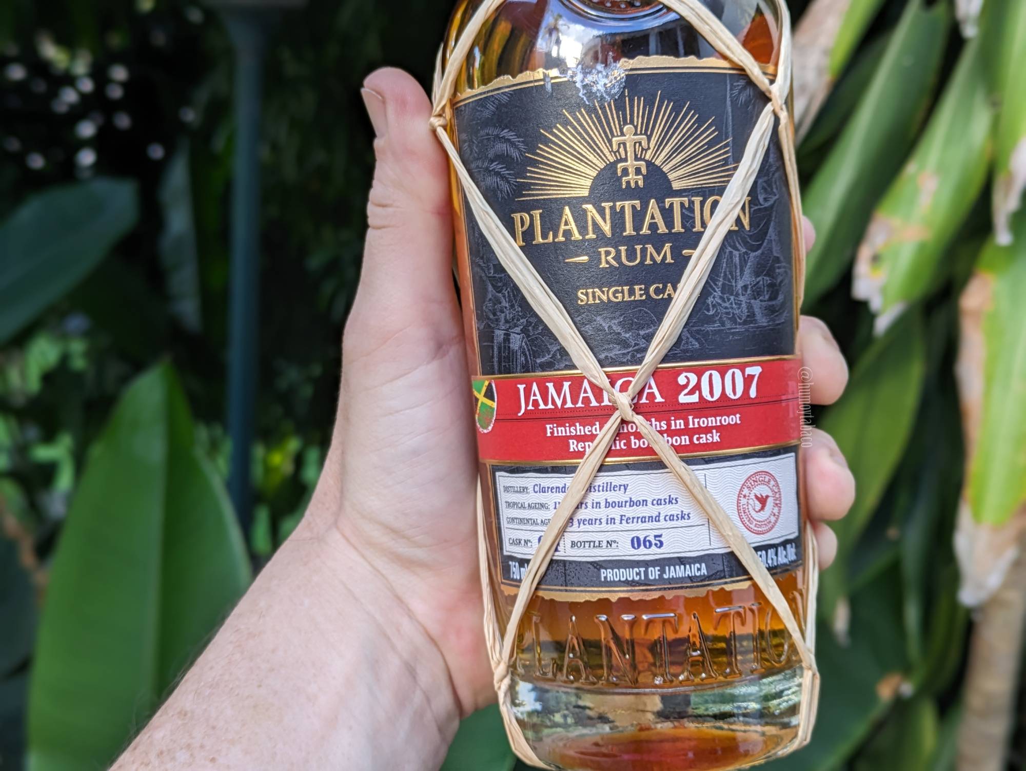 Ron: Plantation Jamaica 2007 Single Cask – Humo y Tabaco