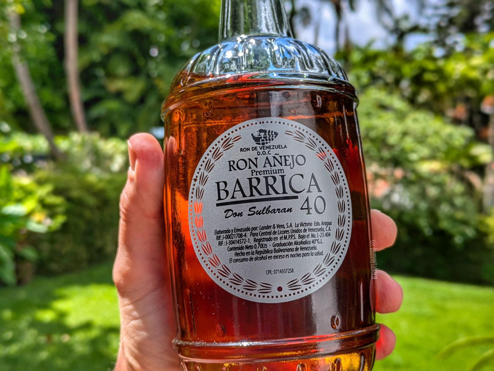 Ron: Barrica 40 – Humo y Tabaco