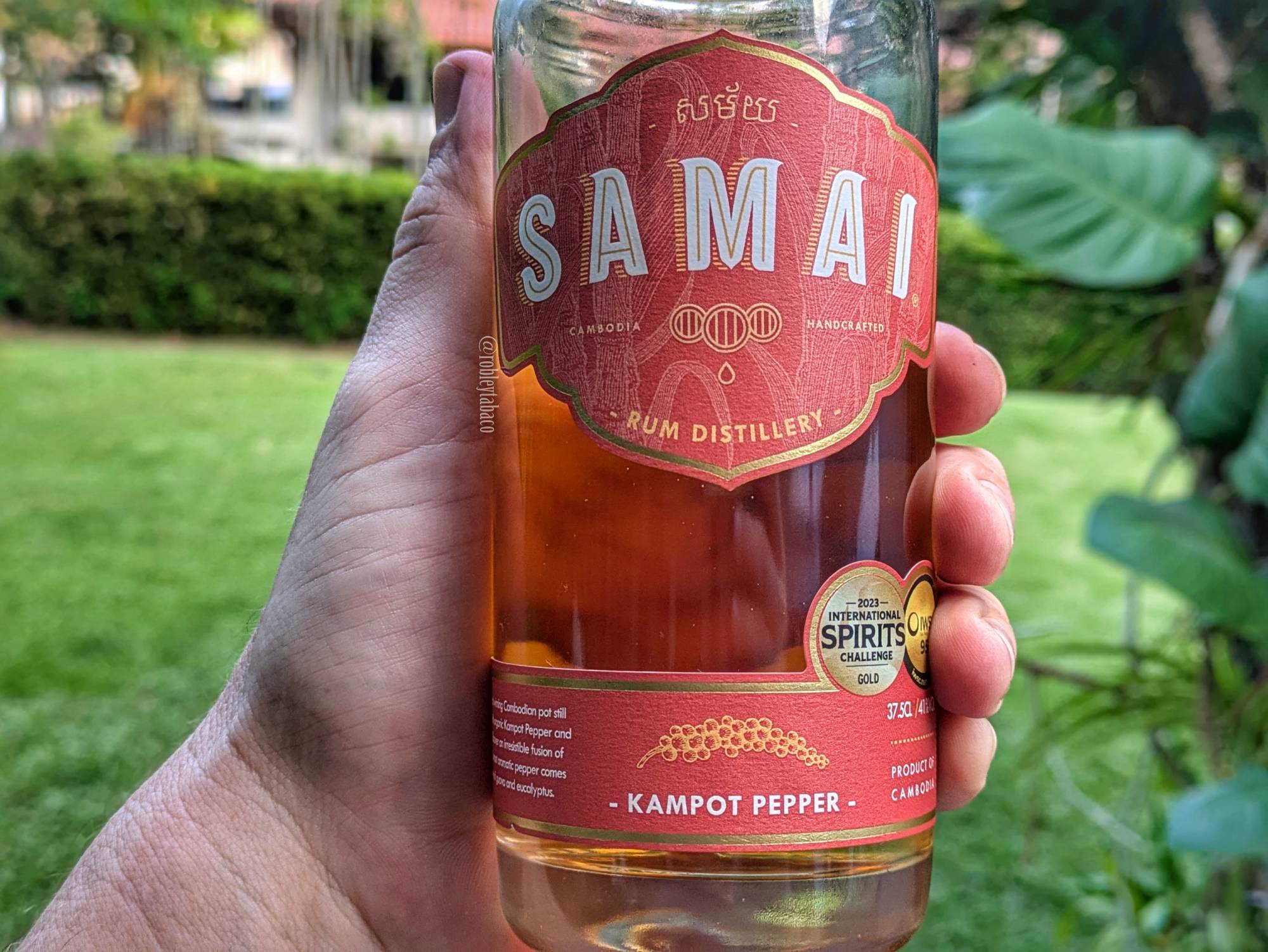 Ron: Samai Kampot Pepper – Humo y Tabaco