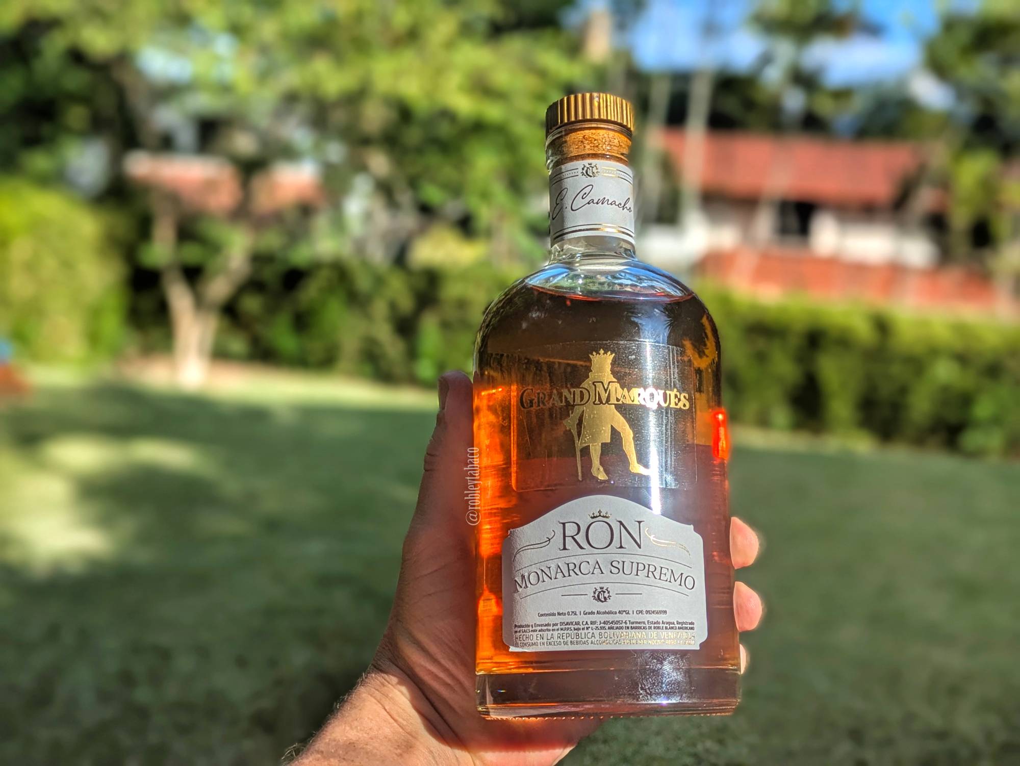 Ron: Grand Marqués Monarca Supremo – Humo y Tabaco